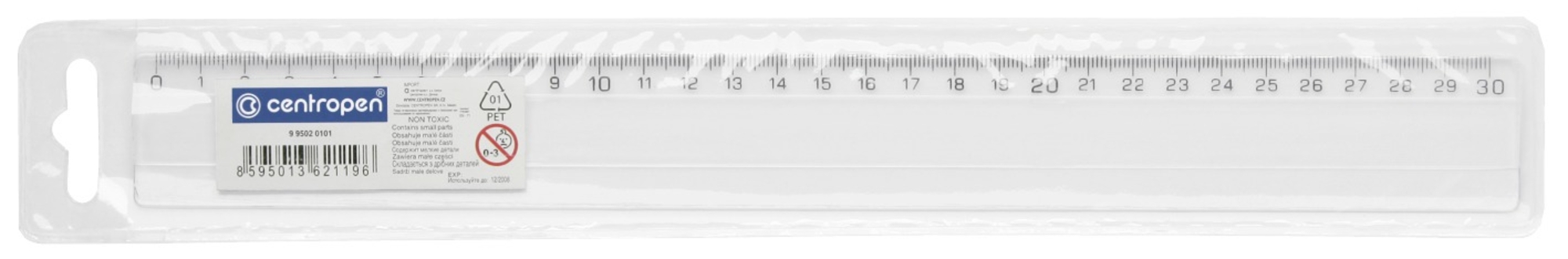 Centropen Pravítko 9502 – 30 cm - • pexo.sk